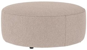 ROWICO Puf JOPLIN světle béžový ⌀90 cm