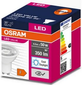 LED ZAR. LV PAR16 50 36 5W/ 865 GU10