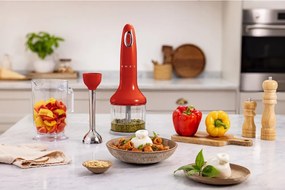 Červený tyčový mixér 50's Retro Style – SMEG