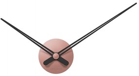KARLSSON Nástěnné hodiny LBT mini Sharp – růžové ∅ 44 cm