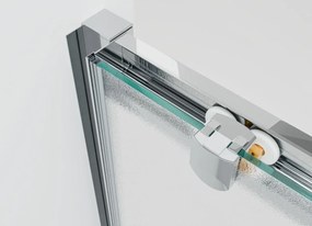 NICOL COMBI II Chrom 80x110x80 Grape Sprchový kout s posuvnými dveřmi