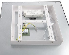 Moderní stropní svítidlo černé vč. LED 40 cm - Liv