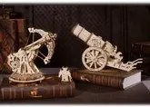 ROBOTIME Rokr 3D dřevěné puzzle Středověké obléhací dělo 158 ks