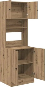 Kuchyňský bufet Artisanový dub 60 x 50 x 180 cm 3365556