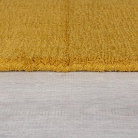 Flair Rugs, Kusový koberec Demi Check Ombre Yellow, 200x290, žlutá, ložnice