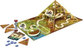TREFL Hra Spy Guy Pyramid / Postřehová hra / 3D hrací deska / 56 karet
