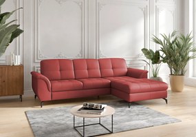 XXXLutz ROHOVÁ SEDAČKA, textil, kůže, červená Sit & More - Sedací soupravy - 000144016357