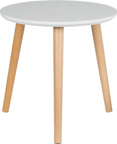 Livarno home Stolek, Ø 40 cm (bílá)