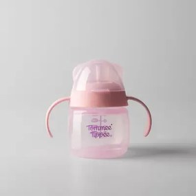 Tommee Tippee Transition hrneček s hubičkou 150 ml 4m+ růžová