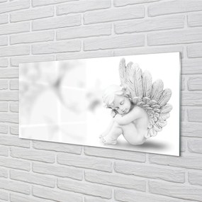 akrylový obraz spící anděl 140x70 cm
