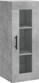 vidaXL Skříň highboard 34,5 x 34 x 180 cm kompozitní dřevo [3199389] Barva: Betonová šedá