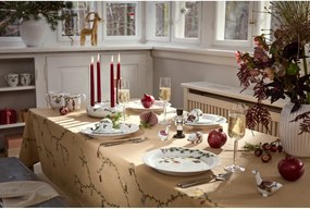 Porcelánový adventní svícen s vánočním motivem Hammershøi Christmas – Kähler Design