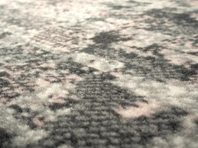 Kusový koberec Beton powder pink, 80x150, ružová, chodba / predsieň, Alfa Carpets