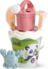 Androni RECYKLACE PASTEL Sada na písek les s konvičkou - střední / od