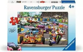 Ravensburger Závod rychlých kol / 60 dílků / od 4 let
