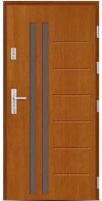 Archo - Venkovní vchodové dřevěné dveře Deskové DP-76 105005