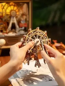 RoboTime 3D dřevěné puzzle Karneval při západu slunce / od 14 let / 17