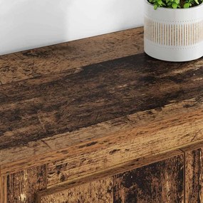 Vysoký bufet 3 ks Staré dřevo 132 x 35,5 x 103,5 cm 3402671