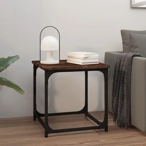 vidaXL Odkládací stolek 40 x 40 x 40 cm kompozitní dřevo [823289] Barva: kouřový dub