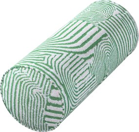 Potah na válec IKEA Ektorp barva zelená látka pletený vzor, vzorované
