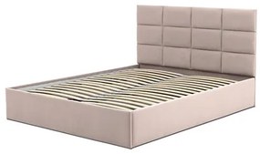 Čalouněná postel TORES bez matrace rozměr 160x200 cm Béžová