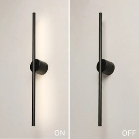 LED Nástěnné svítidlo LANA LED/7W/230V 4000K černá
