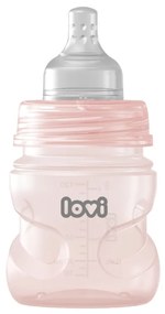 LOVI Kojenecká láhev Mini růžová 120 ml