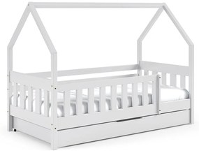 Jednolůžko dětská postel LENA | 80x160 cm | s roštem | bílá | UNI PROVEDENÍ