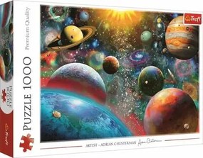 Trefl - Puzzle - Vesmír / 1000 dílků / 68.3 x 48 cm / věk 12+