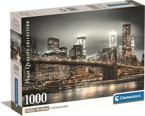 Clementoni PUZZLE Panorama New Yorku / 1000 dílků / od 10 let