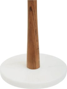 Hnědý dřevěný držák na kuchyňské utěrky ø 14 cm – Premier Housewares
