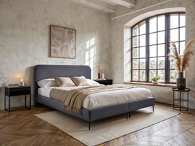 XXXLutz POSTEL BOXSPRING, 180/200 cm, šedá MID.YOU - Online Only postele - 001535000403
