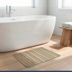 Z křemeliny koupelnová předložka v přírodní barvě 39x60 cm Lepiana – Wenko