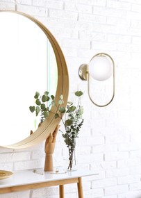 Mosazné nástěnné svítidlo Cordel pro žárovku G9  - Candellux