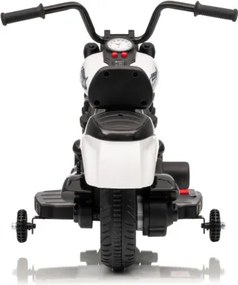 Elektrická motorka STAR bílá