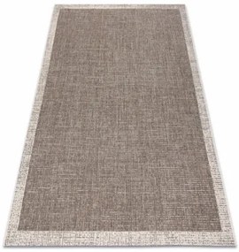 Koberec SIZAL FLOORLUX 20401 Ramka taupe / šampan