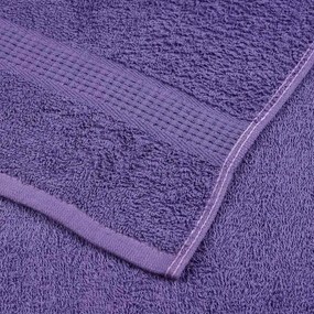 Ručníky do sprchy FROGN 10 ks fialové 70x140 cm 360 g/m² 136883