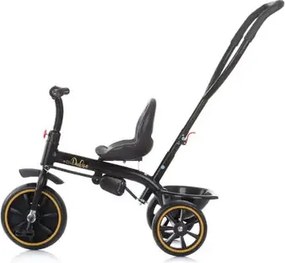 CHIPOLINO Tříkolka se stříškou Pulse 2v1 Mustard / od 1.5 roku / do 25