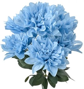 Umělá květina modrá Laurianne – 49 cm