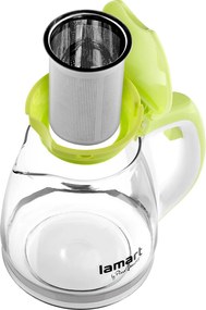 Konvice 1,1 l, zelená, LAMART VERRE LT7026