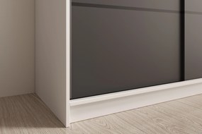 ADRK Furniture Posuvná skříň Calma 150 ADRK-SW-CAL-150-WB