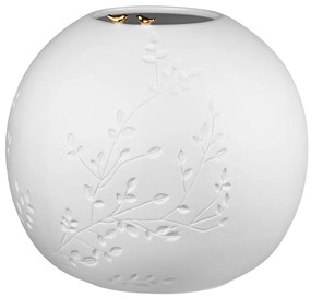 räder Porcelánová váza Gold Birds, bílá barva, porcelán