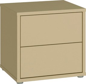 XXXLutz NOČNÍ STOLEK, světle žlutá, 50/48/42 cm Carryhome - Online Only noční stolky - 000687018388