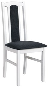 Jídelní židle Klára Zvolte dřevo: Bílá, Zvolte látku: látka 7b