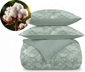 Dormeo Nature Motive sada povlečení – zelené 140x200 cm