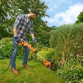 BlackDecker BESTA530CM / Strunová sekačka 3v1 s podvozkem CM100 / 550W