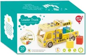 Lucy  Leo Autojeřáb konstrukční set / od 3 let