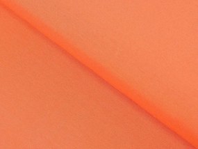 Biante Dekorační oválný ubrus Leona LN-040 Světle korálový 120x140 cm
