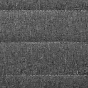 Jídelní židle 4 ks světle šedé textil 246182