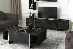 Designový konferenční stolek Sakeena 103,8 cm černý